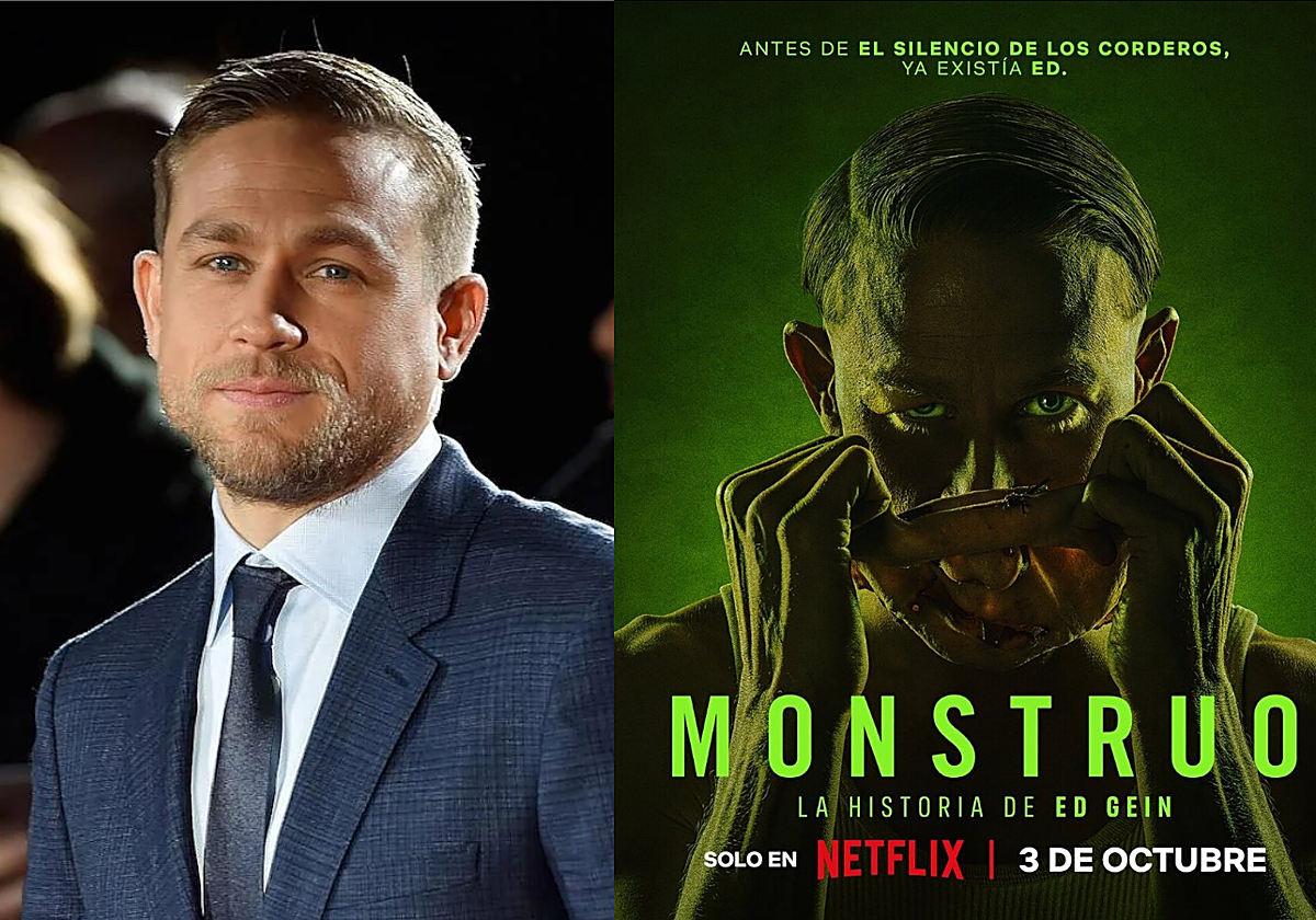 Netflix: Charlie Hunnam se transforma en Ed Gein, el asesino que inspiró 'Psicosis' y 'La ...